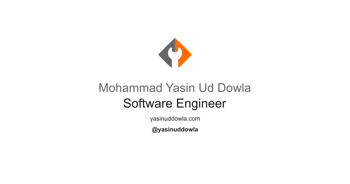 Mohammad Yasin Ud Dowla